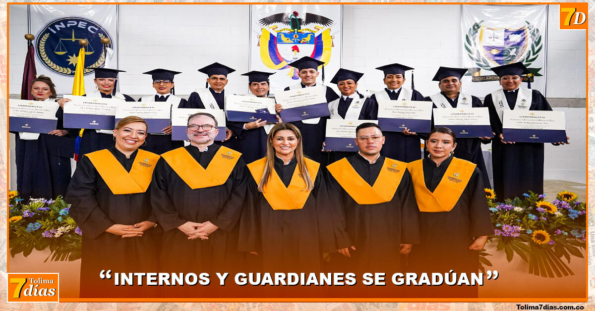 Diez internos y diez guardianes completaron programas de formación en ...
