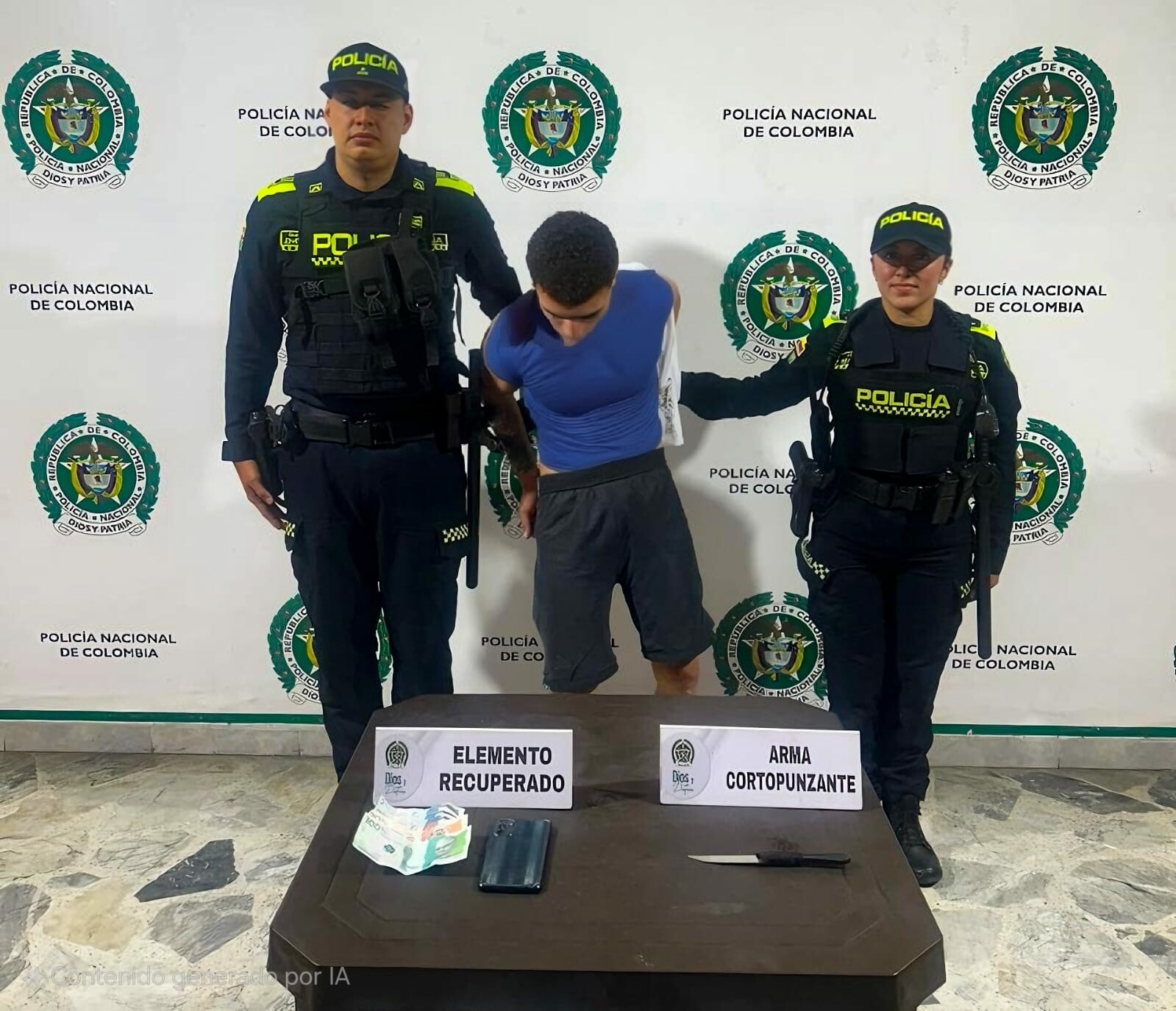 El presunto delincuente, con varios antecedentes por hurto, fue enviado ...