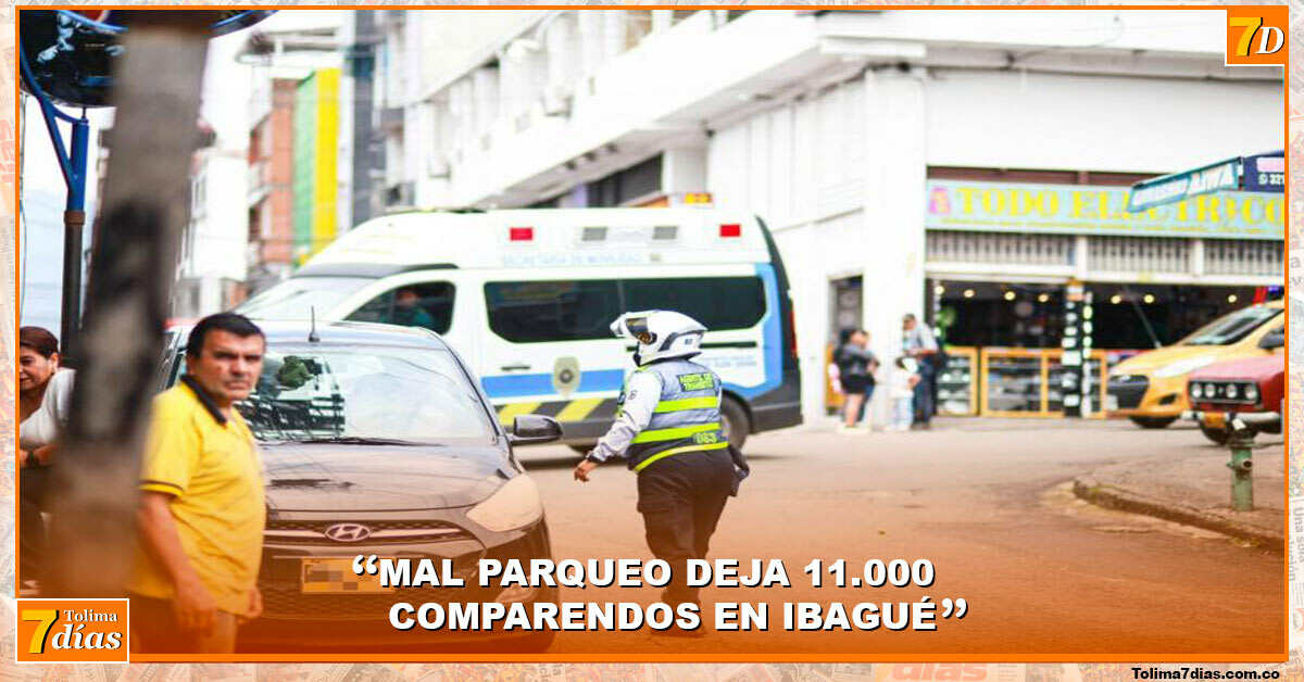 Mal parqueo, la infracción de tránsito más común en Ibagué ...
