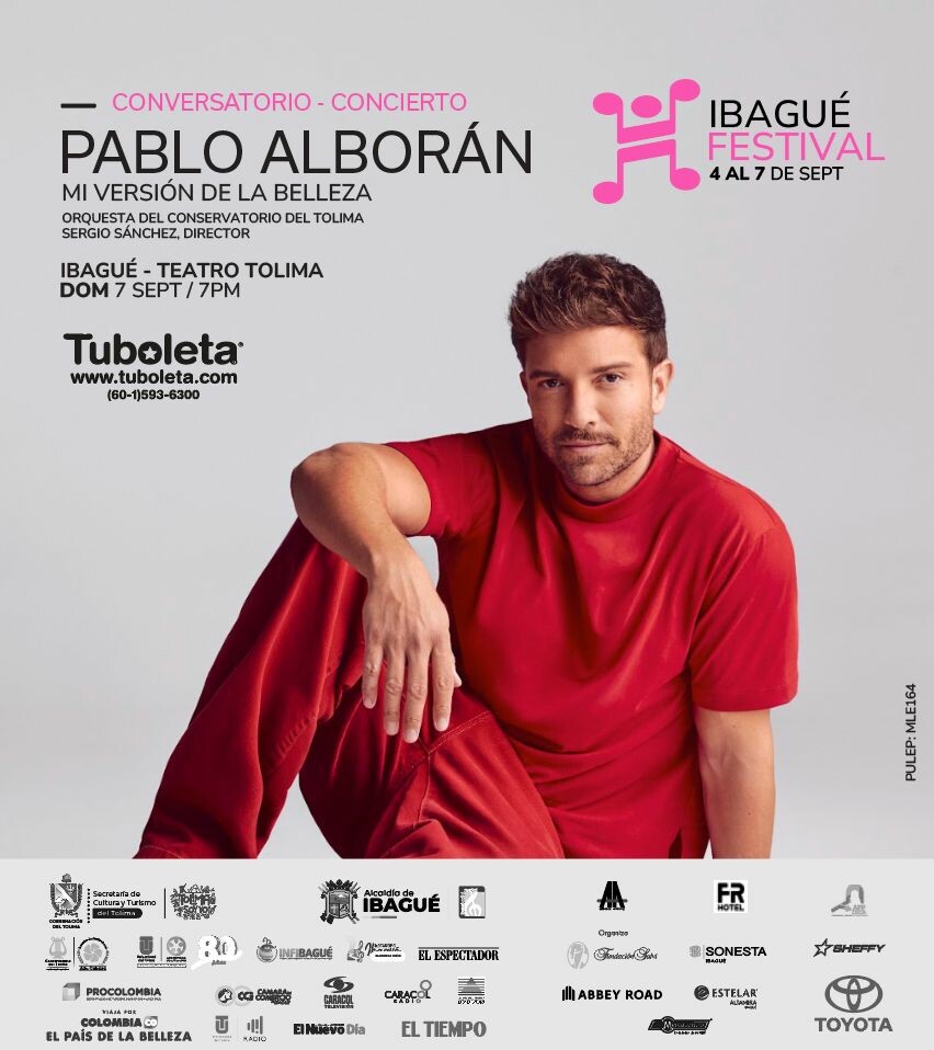 Pablo Alborán ofrecerá primer concierto sinfónico en Ibagué ...