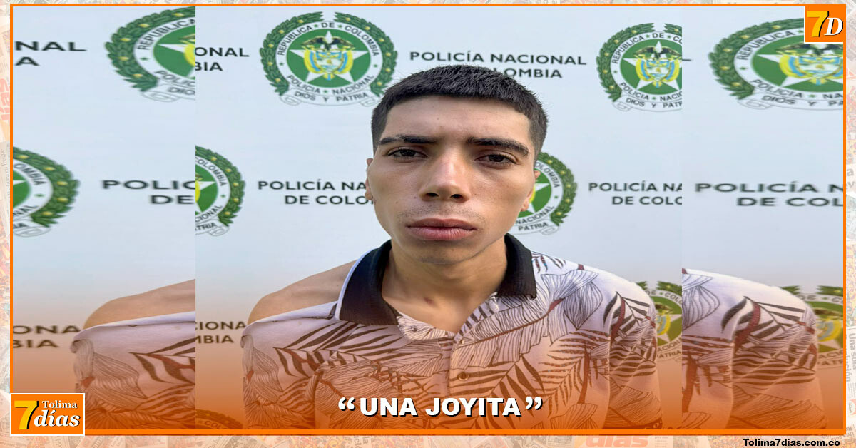 A la cárcel a alias la princesa, reconocido ladrón de Ibagué | Tolima7dias.com.co