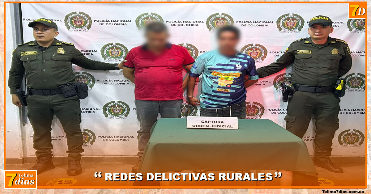 Capturan a dos hombres por abigeato y secuestro simple en San Luis ...